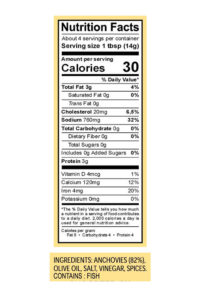 Anchovy Paste 2oz - The Napoleon Co.